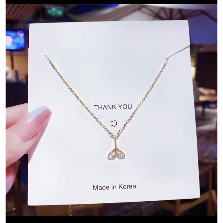 Mermaid Gold Necklace | Shopee Malaysia