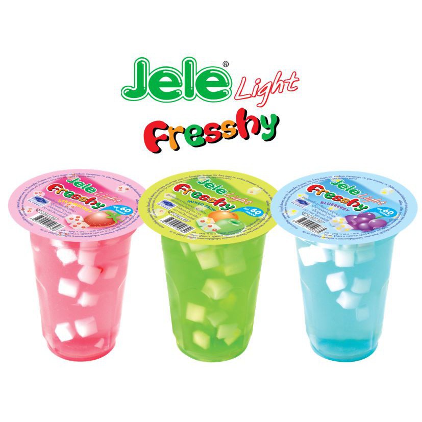 Jele Light Freshy 125 ML.(1Box*12Pcs*6Cups) | Shopee Malaysia