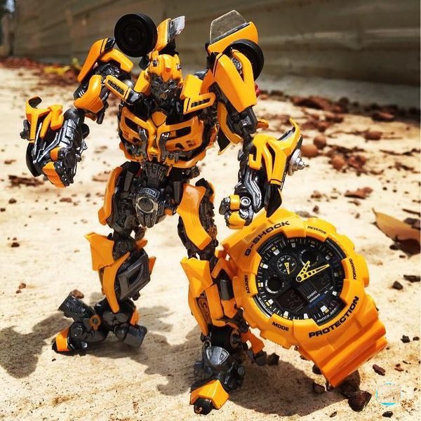 Casio G-Shock Watch GA100A-9 Bumblebee | Shopee Malaysia