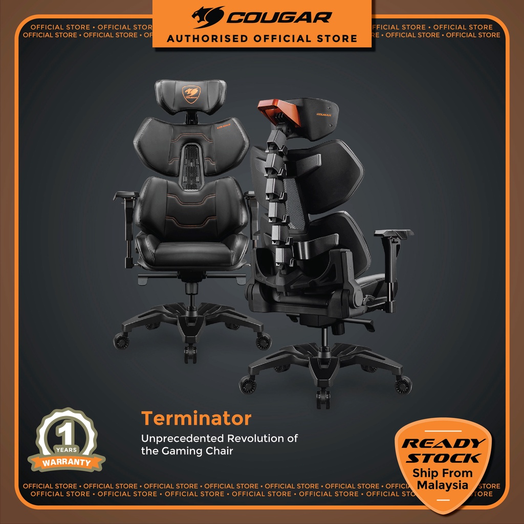 COUGAR Terminator Unprecedented Revolution of the Gaming Chair | Shopee ...
