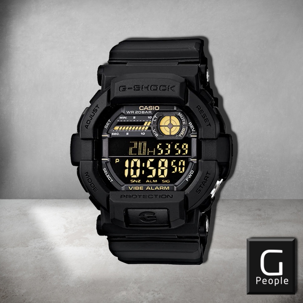 CASIO G-SHOCK GD-350-1BDR / GD-350-1B / GD-350-1 / GD-350 WATCH 100% ...
