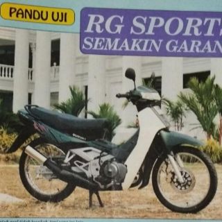 SUZUKI RGS / RG SPORT BODY COVER SET 888 HIJAU GELAP ( HLD ) MADE IN ...