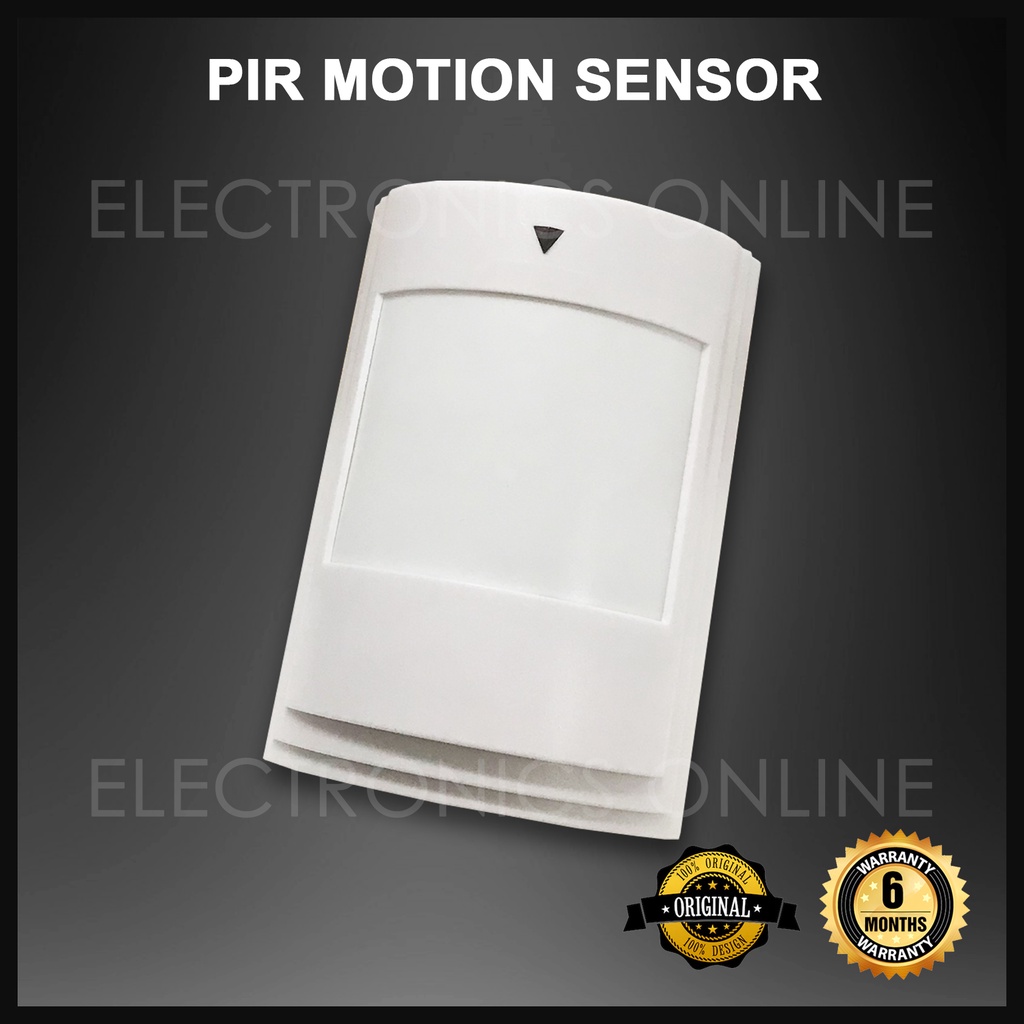 Wired PIR Motion Sensor Wide Angle Passive Infrared Detector For Home Burglar Security Alarm ...
