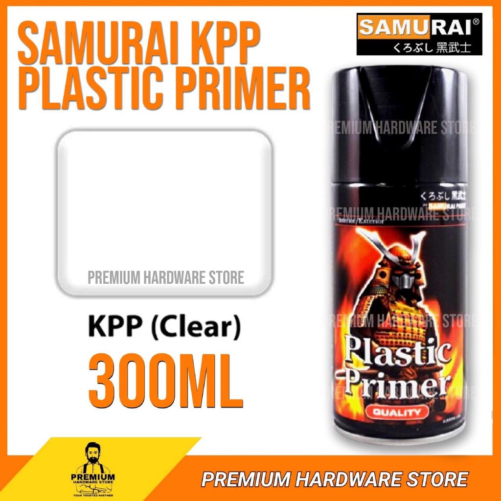 Samurai KPP Plastic Primer Spray 300ml | Shopee Malaysia