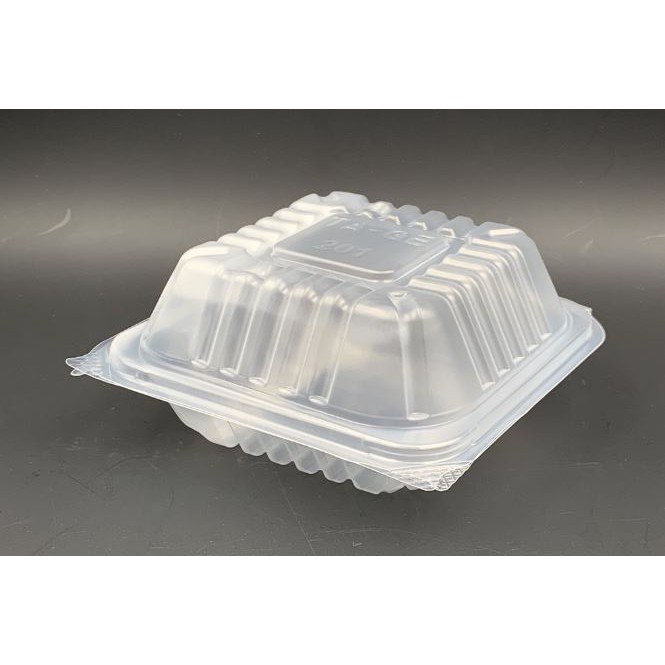 TAGE 201 PP Burger Box [ 100pcs± ] Disposable Plastic Food Box - T 201 ...