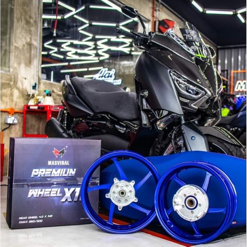 Yamaha Xmax 250 Masviral Forged Alloy Racing Sport Rim Premium Wheel ...