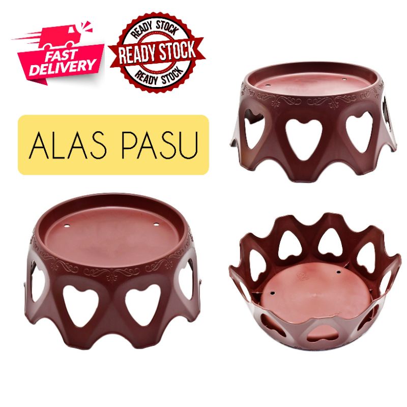 Plastic Pot Stand Pot Holder / Alas Pasu (22cm x 12.5cm & 20 cm x 19cm ...