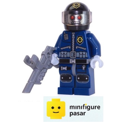 tlm046 Lego The Lego Movie 70819 70807 30282 - Robo SWAT Minifigure w ...
