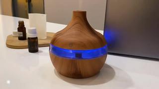 Wooden Air Humidifier With Essential Oil Diffuser Aroma Aromaterapi ...