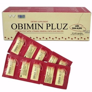 OBIMIN PLUZ Plus 5 pcs Capsule (Loose Pack) | Shopee Malaysia