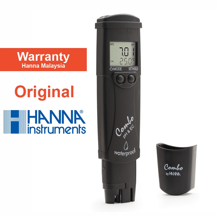Hanna Combo pH / Conductivity EC / TDS Tester (High Range) - HI98130 ...