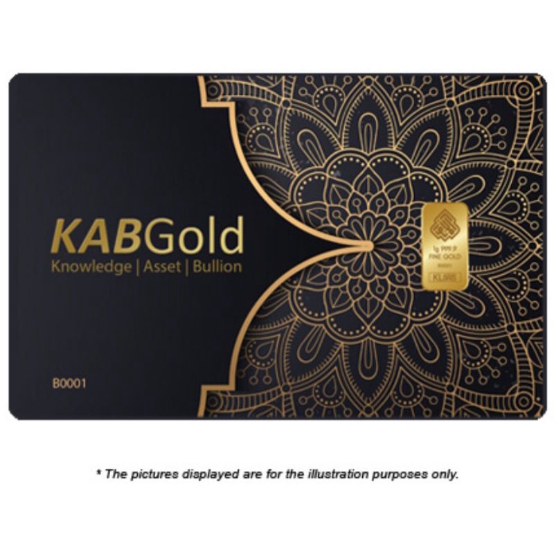 [Emas Mesra Ar-Rahnu] KAB Gold Bar - Emas Tulen 999.9 Emas Fizikal ...