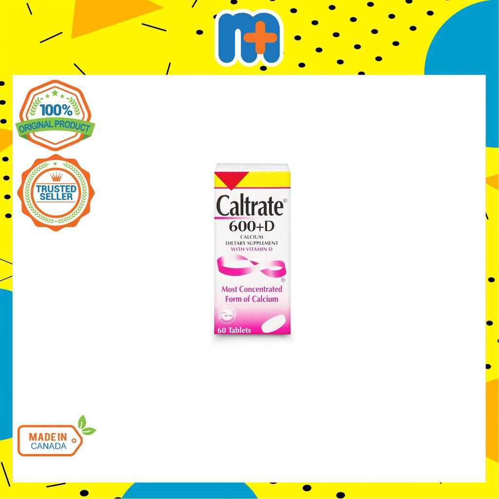 [MPLUS] CALTRATE TABLET 600+D (60S) | Shopee Malaysia