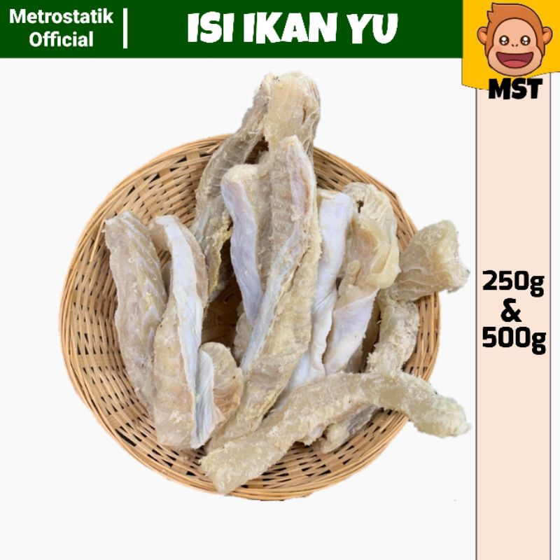 Isi Ikan Masin YU Kering Tebal Kuala Selangor ( 250g / 500g ) | Shopee ...