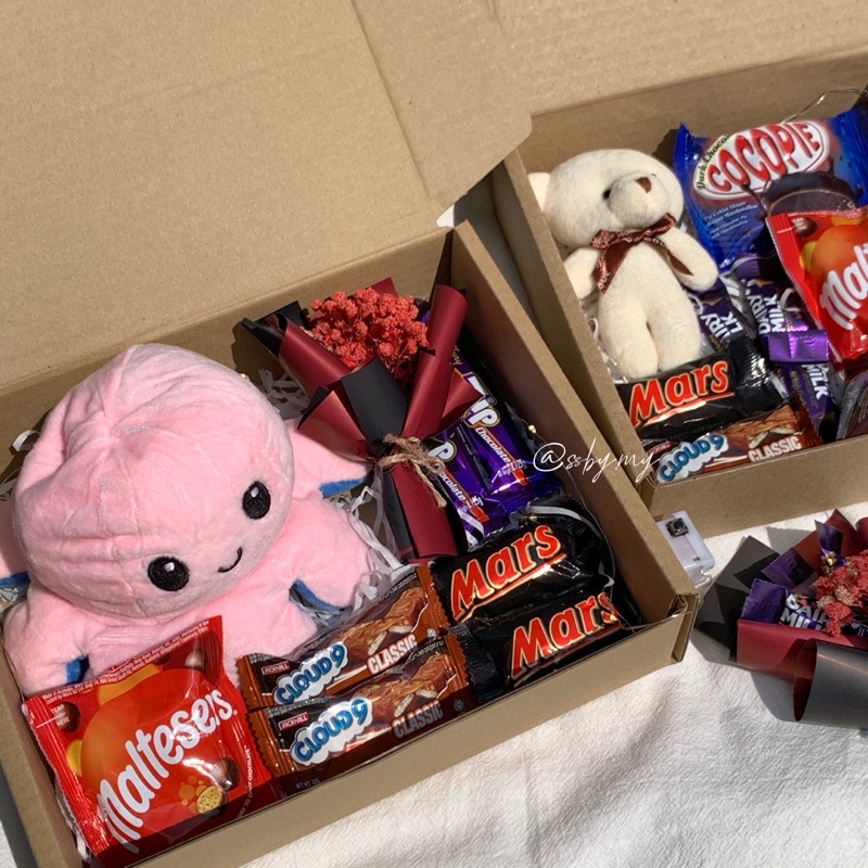 Surprise Gift Box Chocolate Gift Box for Men Women Hadiah Kotak Coklat ...