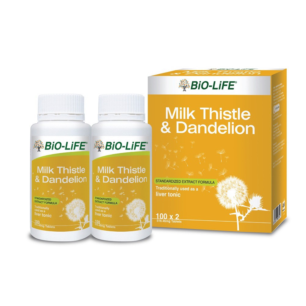 BIOLIFE MILK THISTLE & DANDELION 100 TABLETS | Shopee Malaysia