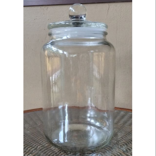 [READY STOCK] 3L & 5L Airtight glass jar / balang kaca / terrarium ...