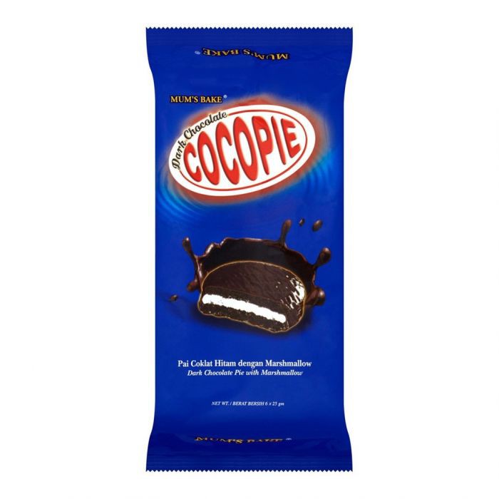 Mum's Bake Cocopie - Dark Chocolate Pie with Marshmallow 6 packs 150g ...