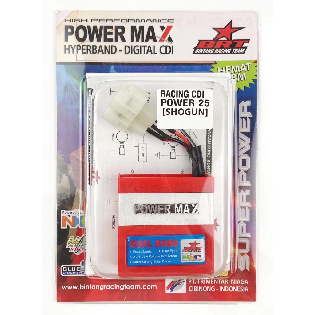 BRT POWER MAX HYPER BAND RACING CDI SHOGUN / DINAMIK / KRISS 2 | Shopee ...