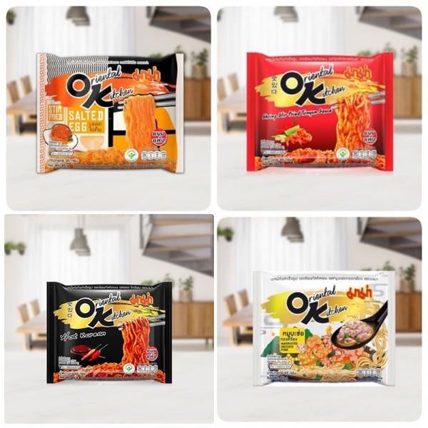 Thailand OK Mama Instant OK Noodles Salted Egg/Hot Korean | Shopee Malaysia