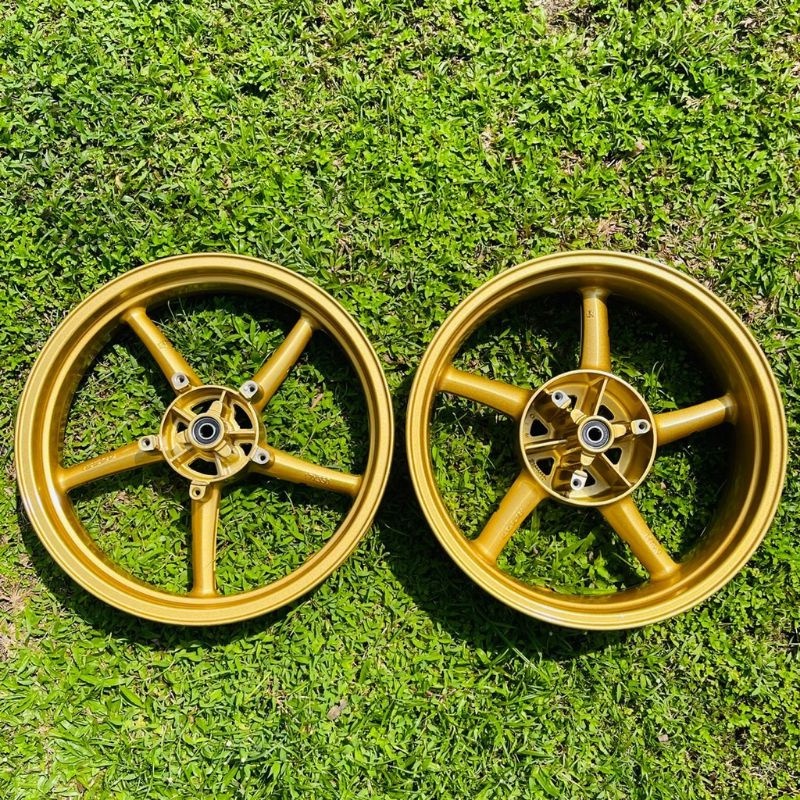 Original Rossi Enkei Yamaha R15 R15v3 Mt15 Sport Rm Front Rear Sportrim ...