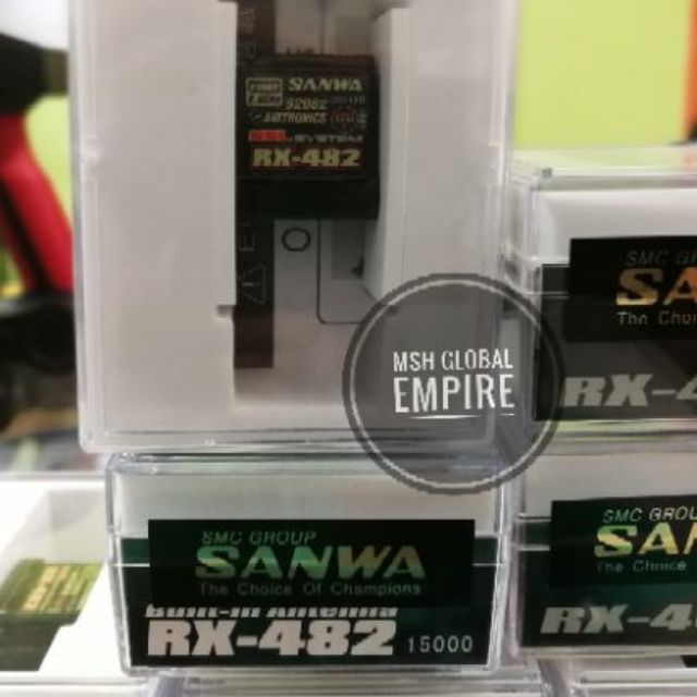 READY STOCK - Sanwa /Airtronics RX-482 391w 2.4GHz 4-Channel FHSS-4 SSL | Shopee Malaysia