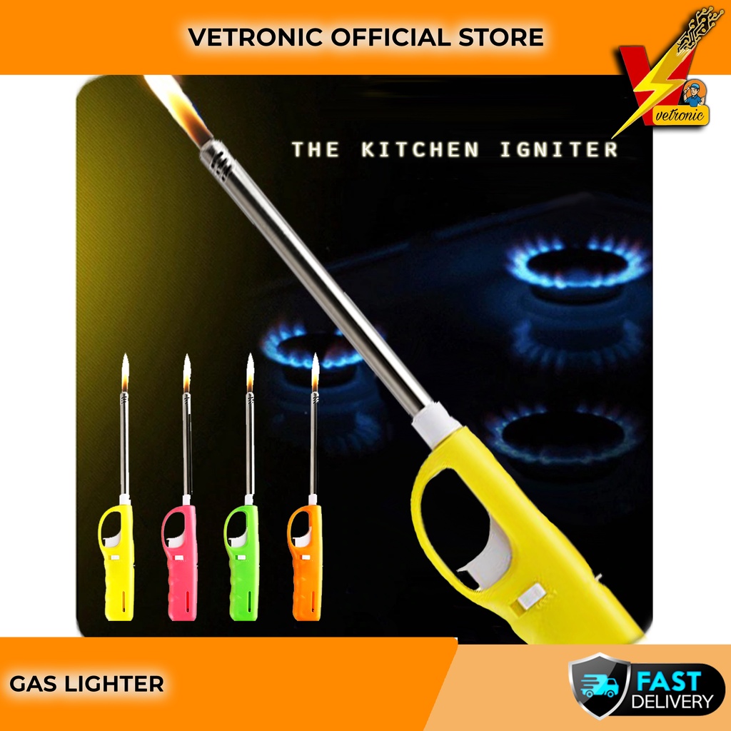 KITCHEN LIGHTER PEMETIK API GAS LIGHTER / Pemetik Api Dapur Boleh Isi ...