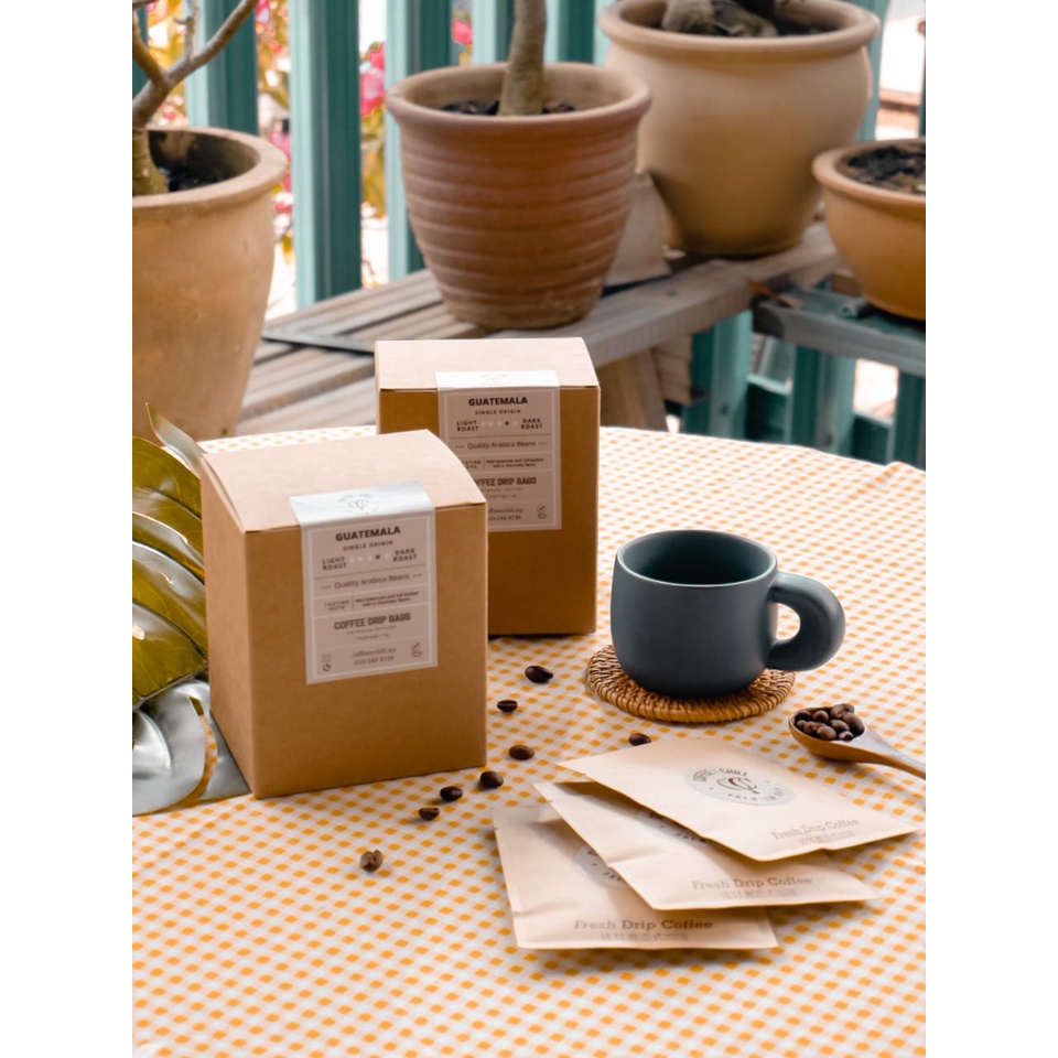 COFFEENCHILL | Drip Bag Coffee (Freshly brew drip coffee / Black Coffee ...