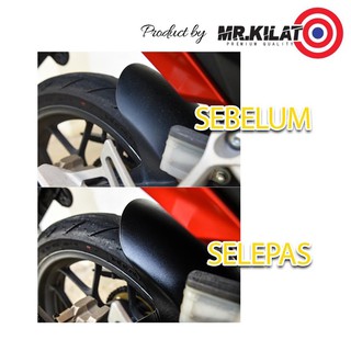 Mr. Kilat Black Plastic Coating Black Restoration Black Surface Polish ...