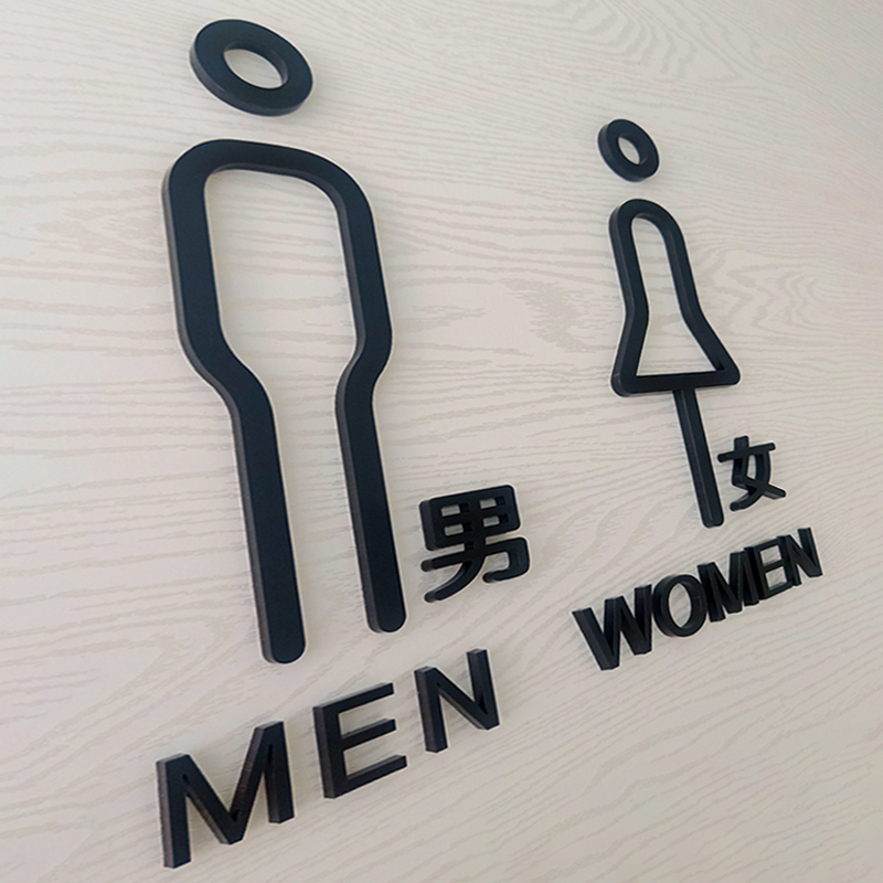 Ǎ Welcome to the listingtoilet sign stainlessWC提示牌Acrylic toilet sign ...