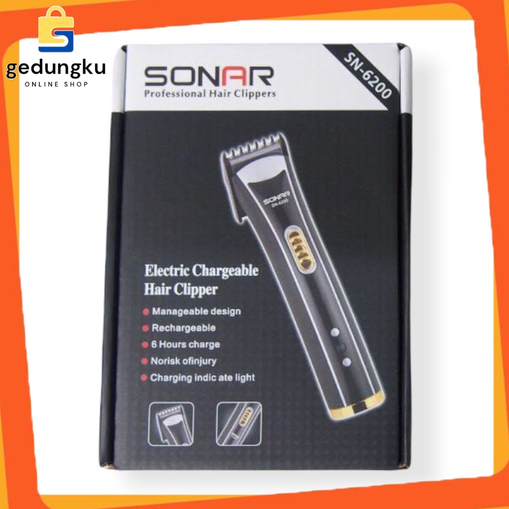 SONAR Mesin Gunting Rambut Misai Janggut Sonar | Professional Hair ...