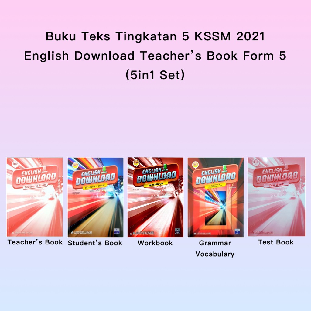 Textbook 2021 English Download Teacher s Book Form 5 Buku Teks 