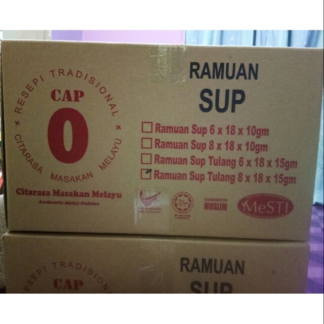 ramuan sup tulang cap O 18x8x15gm | Shopee Malaysia
