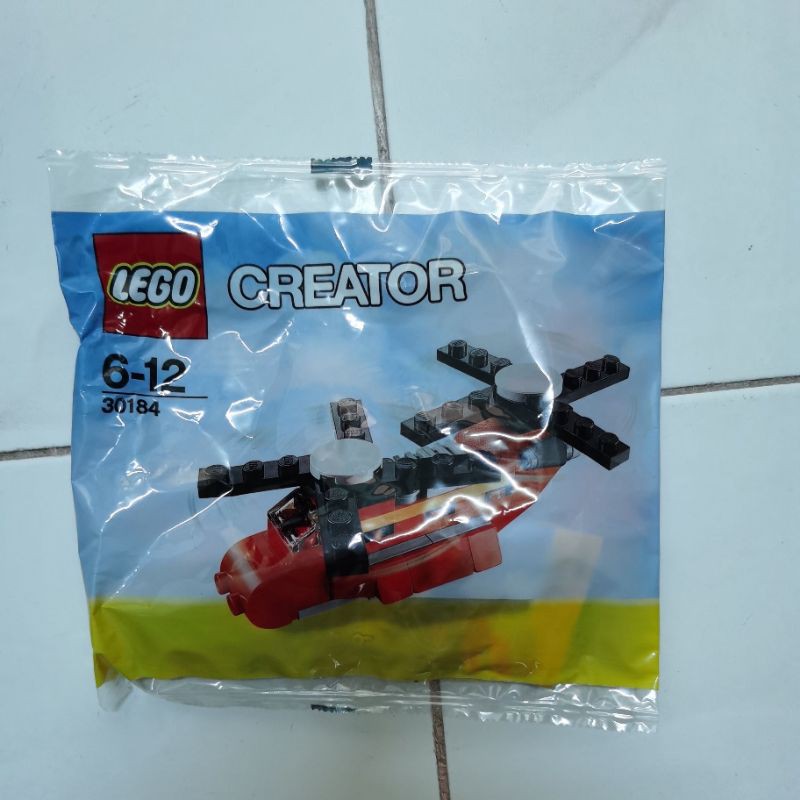 LEGO 30184 BUILDING TOY HELICOPTER | Shopee Malaysia