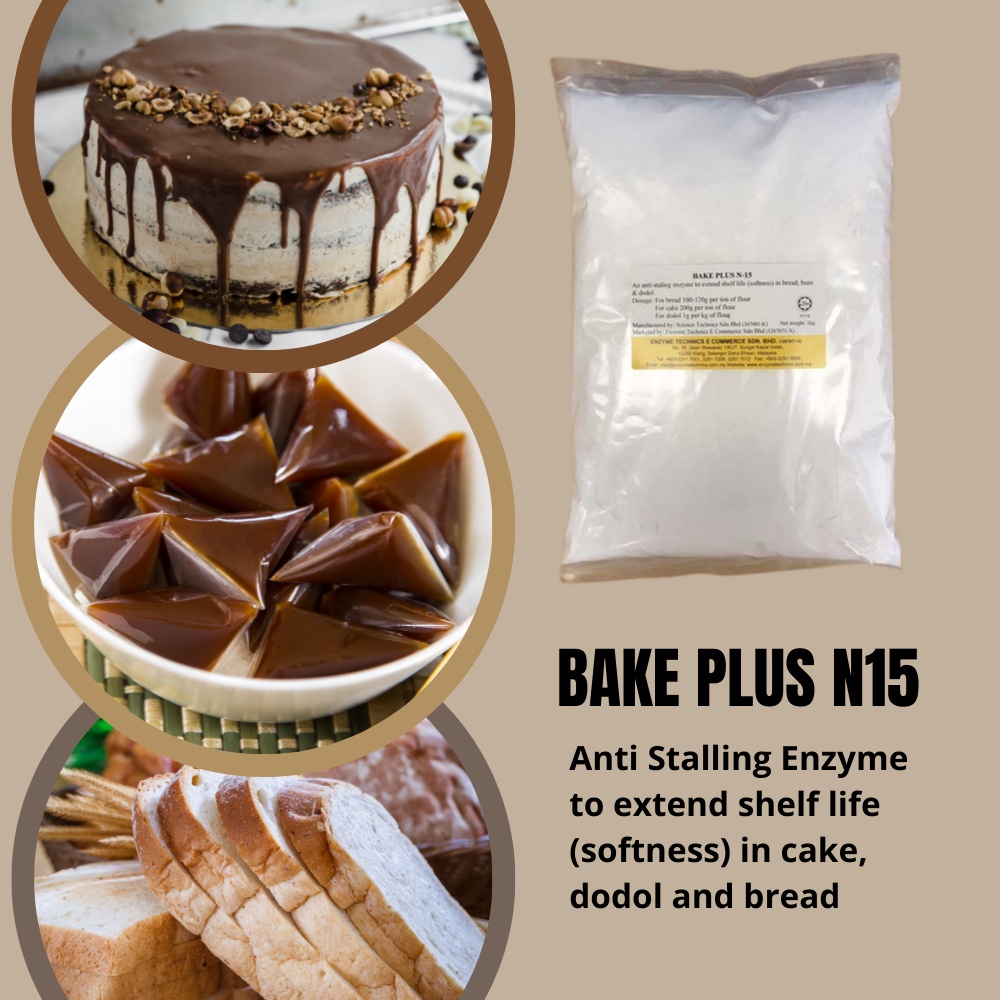 Bake Plus N-15 (Maltogenic enzyme) | Shopee Malaysia