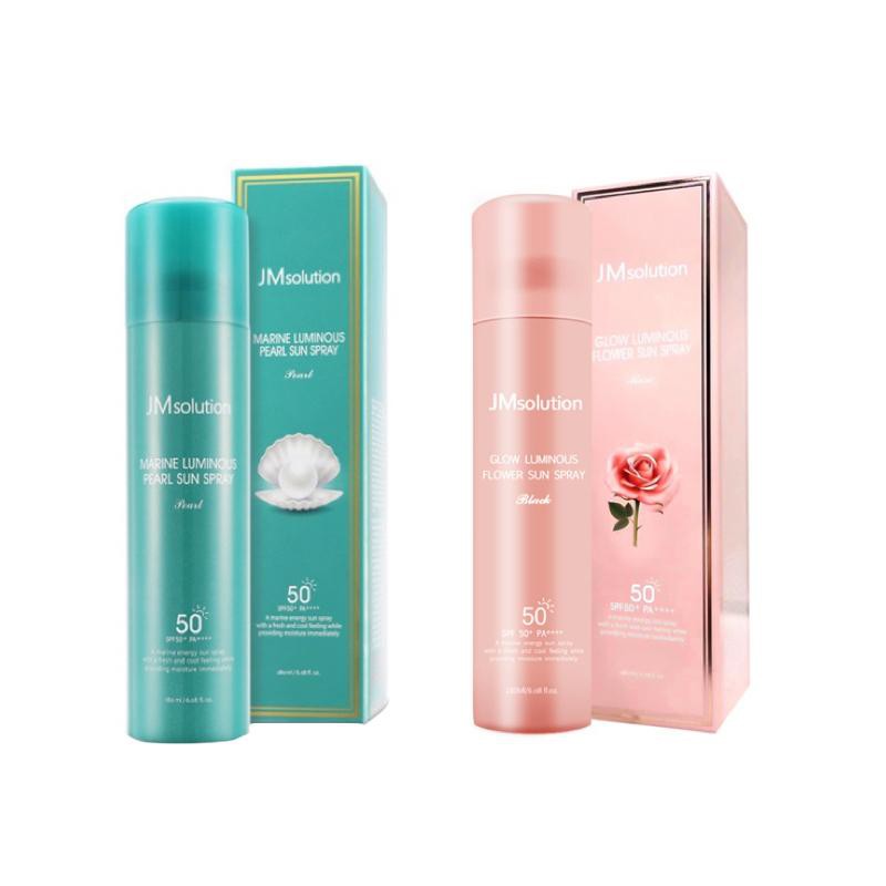 JM Solution Glow Luminous Pearl Flower Sun Spray SPF50+ PA+++ 180ml ...