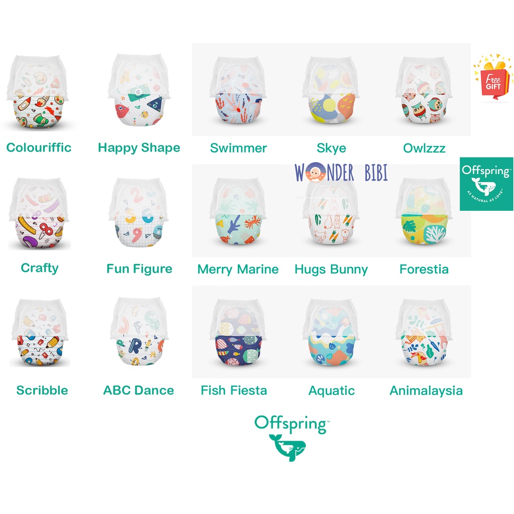 Offspring Fashion Pants Diapers (New Design) | Shopee Malaysia