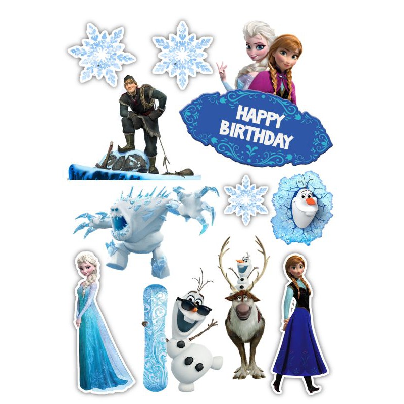Frozen Topper Cake!! | Shopee Malaysia