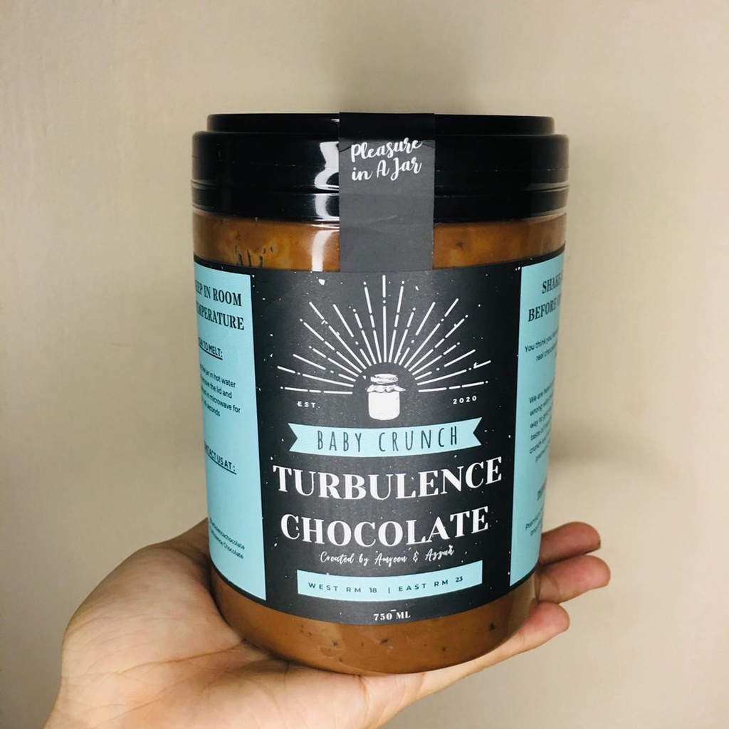 Turbulence chocolate Baby Crunch (RM17/750ML) | Shopee Malaysia