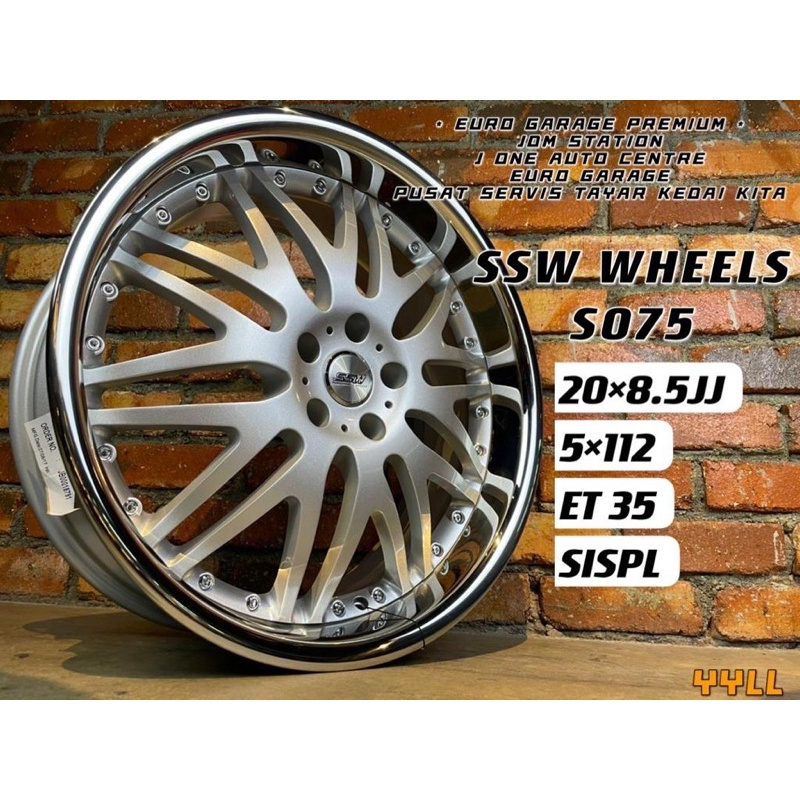 SSW S075 WHEELS 20INC S CLASS W221 W222 GLC X253 | Shopee Malaysia