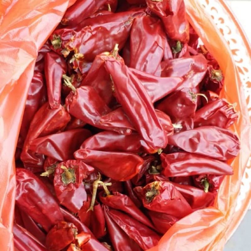 500g Cili kering besar/gemuk/yidu tak pedas dari kelantan by mamabz OS ...