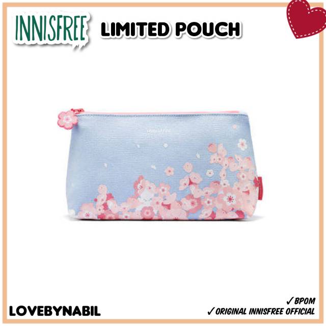 Innisfree Exclusive Limited Pouch | Cherry blossom - sakura | Shopee ...