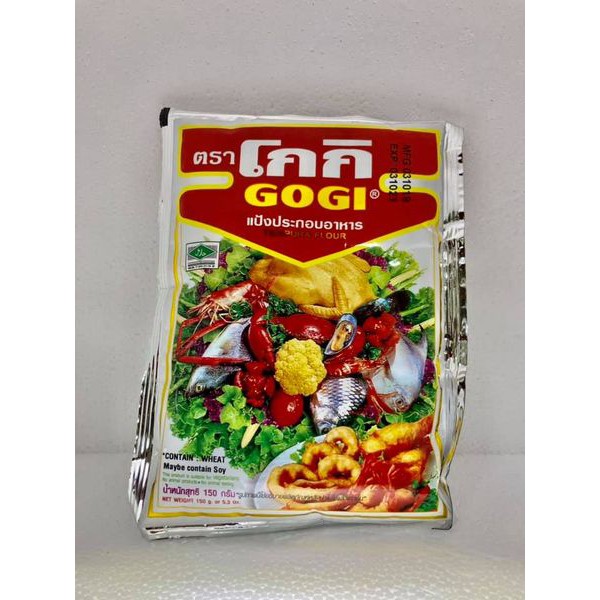 Tempura Flour , Thailand Gogi Powder , 150g Gogi Tempura Flour | Shopee ...