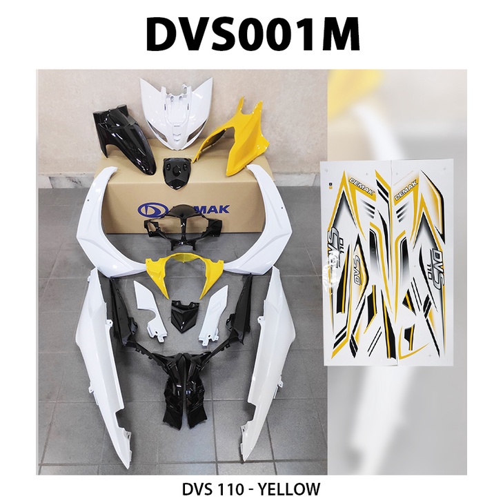 Original Demak DVS 110 Cover Set New (Percuma Sticker) | Shopee Malaysia