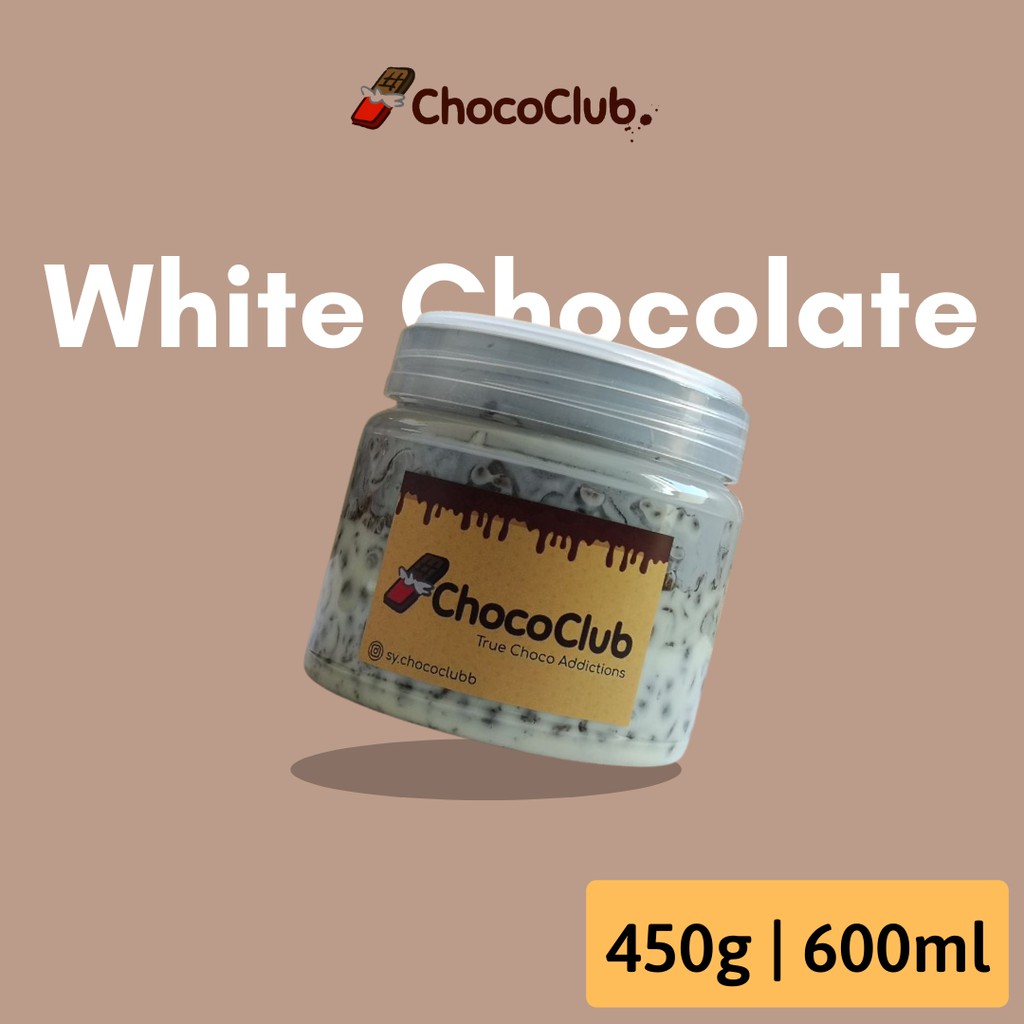 ChocoClub Chocojar White Chocolate | Shopee Malaysia