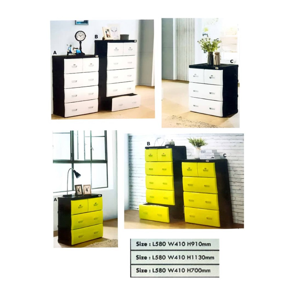 Kabinet Fail File Cabinet Chest Drawer (Low Price Guarantee) | Shopee ...