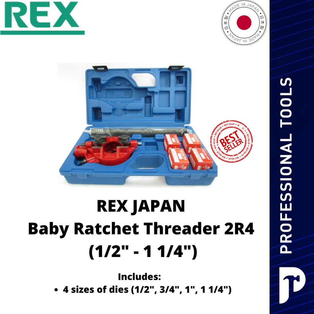 REX 2R4 Stock and Dies. Pipe Threader. For GI Pipe | Shopee Malaysia