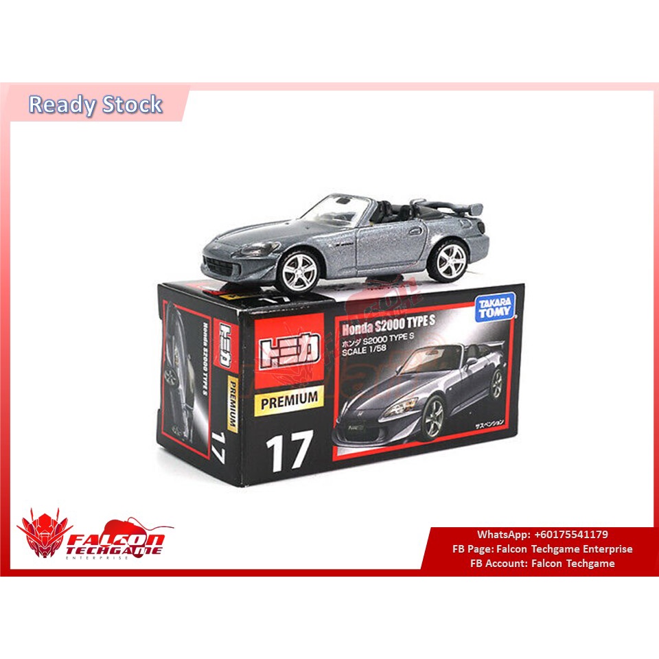 Takara Tomy Tomica Premium No.17 Honda S2000 Type S | Shopee Malaysia