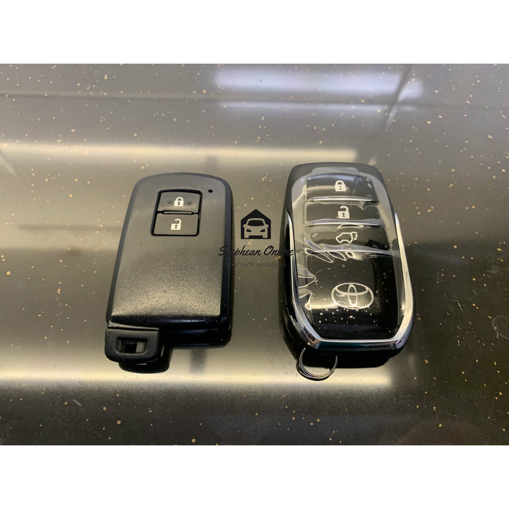 Toyota harrier remote key upgrade 2014 2015 2016 2017 2018 Land cruiser ...