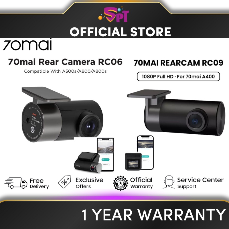 70mai Rear Camera RC06 RC09 1080P | Shopee Malaysia